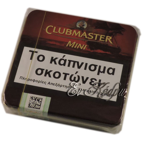 CLUBMASTER cigarillos: Clubmaster Red Mini Cigarillos 20s